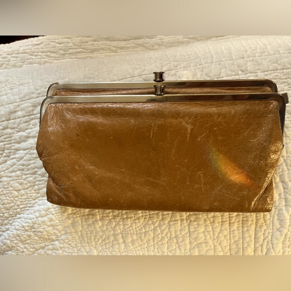 HOBO | Bags | Hobo International Lauren Double Frame Clutch Wallet ...